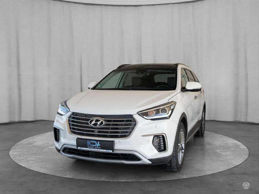 Balts Hyundai Grand Santa Fe 2017 Marijampole, ar dzinēja tilpumu 2.20 L un nobraukumu 88 tūkst. km par 20850 €, foto 4 vietnē AUTOMOTO.COM.LV