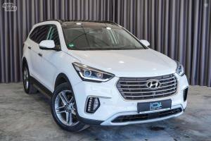 White Hyundai Grand Santa Fe 2017 in Marijampole, with an engine capacity of 2.20 L and mileage of 88 thousand km for 20850 €, photo 3 on AUTOMOTO.COM.LV