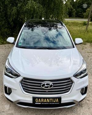Balts Hyundai Grand Santa Fe 2017 Šauļi, ar dzinēja tilpumu 2.20 L un nobraukumu 232 tūkst. km par 17999 €, foto 26 vietnē AUTOMOTO.COM.LV