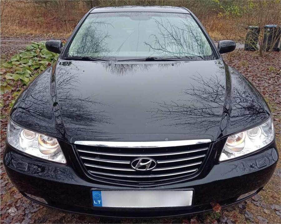 Melns Hyundai Grandeur 2007 Viļņa, ar dzinēja tilpumu 3.34 L un nobraukumu 160 tūkst. km par 2999 €, foto 7 vietnē AUTOMOTO.COM.LV