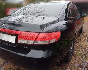 Melns Hyundai Grandeur 2007 Viļņa, ar dzinēja tilpumu 3.34 L un nobraukumu 160 tūkst. km par 2999 €, foto 9 vietnē AUTOMOTO.COM.LV