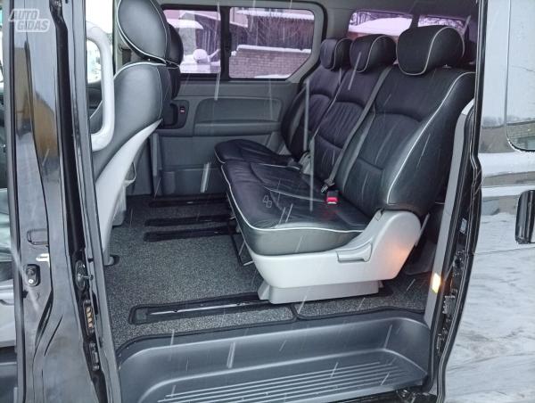 Melns Hyundai H-1 2010 Viļņa, ar dzinēja tilpumu 2.50 L un nobraukumu 212 tūkst. km par 5550 €, foto 7 vietnē AUTOMOTO.COM.LV