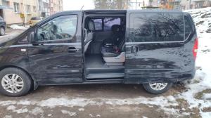 Black Hyundai H-1 2013 in Rezekne, with an engine capacity of 2.50 L and mileage of 344 thousand km for 9800 €, photo 16 on AUTOMOTO.COM.LV