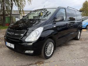 Black Hyundai H-1 2011 in Riga, with an engine capacity of 2.50 L and mileage of 0 thousand km for 8990 €, photo 3 on AUTOMOTO.COM.LV