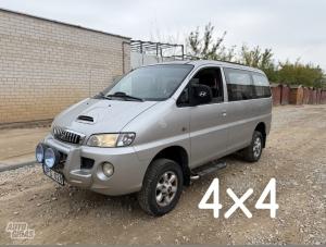 Grey Hyundai H-1 2003 in Ukmerge, with an engine capacity of 2.50 L and mileage of 216 thousand km for 1500 €, photo  on AUTOMOTO.COM.LV