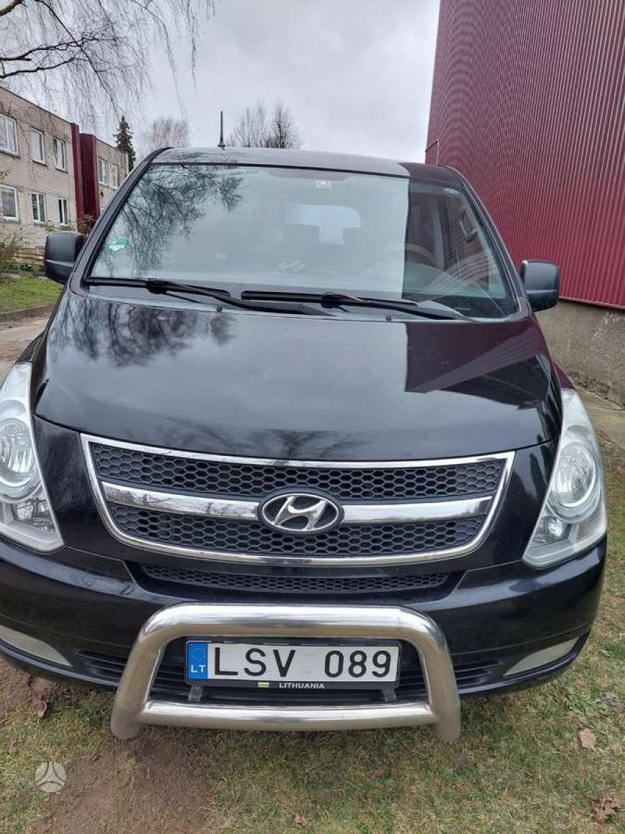 Melns Hyundai H1 2011 Šilutė, ar dzinēja tilpumu 0.00 L un nobraukumu 345 tūkst. km par 5500 €, foto 1 vietnē AUTOMOTO.COM.LV