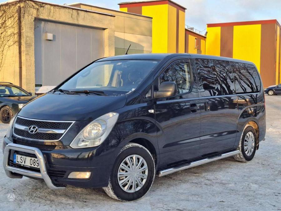 Melns Hyundai H1 2011 Šilutė, ar dzinēja tilpumu 2.50 L un nobraukumu 340 tūkst. km par 4999 €, foto 6 vietnē AUTOMOTO.COM.LV