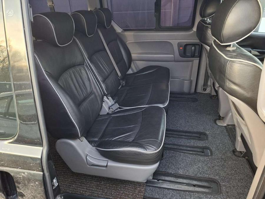 Melns Hyundai H1 2011 Šilutė, ar dzinēja tilpumu 2.50 L un nobraukumu 340 tūkst. km par 4999 €, foto 20 vietnē AUTOMOTO.COM.LV