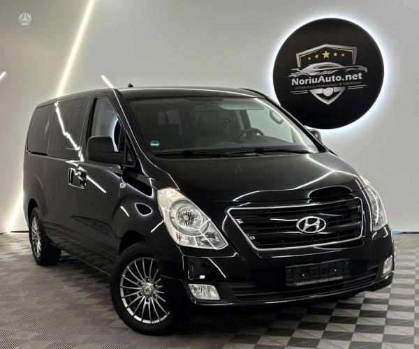 Black Hyundai H1 2013 in Marijampole, with an engine capacity of 2.50 L and mileage of 234 thousand km for 9650 €, photo 1 on AUTOMOTO.COM.LV