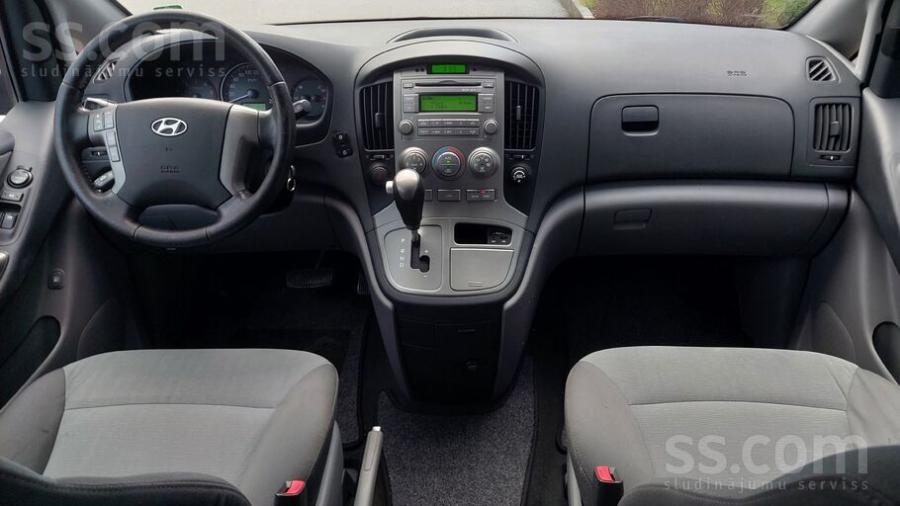 Melns Hyundai H1 2012 Rīga, ar dzinēja tilpumu 2.50 L un nobraukumu 298 tūkst. km par 6950 €, foto 15 vietnē AUTOMOTO.COM.LV