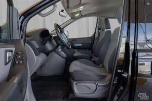 Black Hyundai H1 2017 in Marijampole, with an engine capacity of 2.50 L and mileage of 120 thousand km for 14950 €, photo 20 on AUTOMOTO.COM.LV