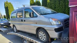 Grey Hyundai H1 2008 in Daugavpils, with an engine capacity of 2.50 L and mileage of 169 thousand km for 2000 €, photo 4 on AUTOMOTO.COM.LV