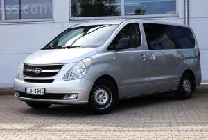Pelēks Hyundai H1 2008 Rīga, ar dzinēja tilpumu 2.50 L un nobraukumu 0 tūkst. km par 5495 €, foto  vietnē AUTOMOTO.COM.LV