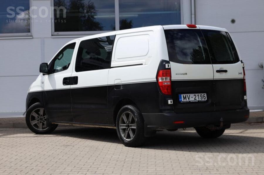 Белый Хендай Н1 2010 в Рига, объемом двигателя 2.50 л и пробегом 0 тыс. км за 3995 €, фото 5 на AUTOMOTO.COM.LV