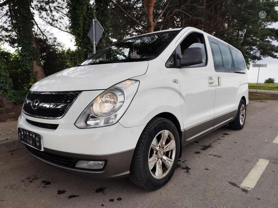 Balts Hyundai H1 2010 Klaipėda, ar dzinēja tilpumu 2.50 L un nobraukumu 202 tūkst. km par 4999 €, foto 1 vietnē AUTOMOTO.COM.LV
