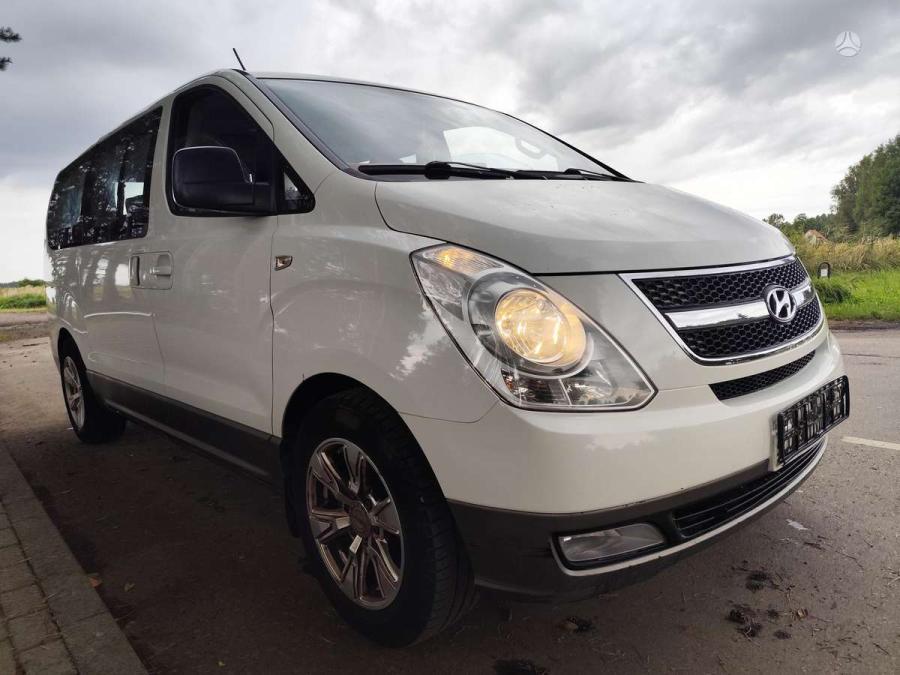 Balts Hyundai H1 2010 Klaipėda, ar dzinēja tilpumu 2.50 L un nobraukumu 202 tūkst. km par 4999 €, foto 8 vietnē AUTOMOTO.COM.LV
