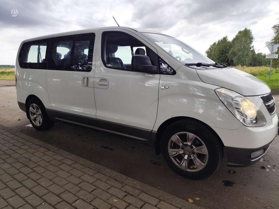 Balts Hyundai H1 2010 Klaipėda, ar dzinēja tilpumu 2.50 L un nobraukumu 202 tūkst. km par 4999 €, foto 9 vietnē AUTOMOTO.COM.LV