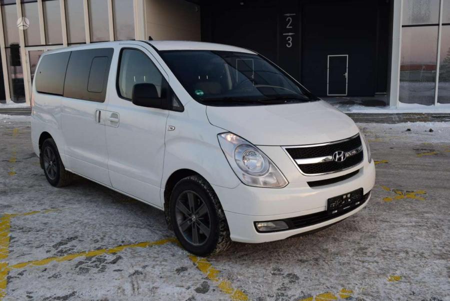 Balts Hyundai H1 2011 Viļņa, ar dzinēja tilpumu 2.50 L un nobraukumu 248 tūkst. km par 7550 €, foto 3 vietnē AUTOMOTO.COM.LV