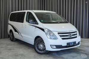 White Hyundai H1 2016 in Marijampole, with an engine capacity of 2.50 L and mileage of 133 thousand km for 13450 €, photo  on AUTOMOTO.COM.LV