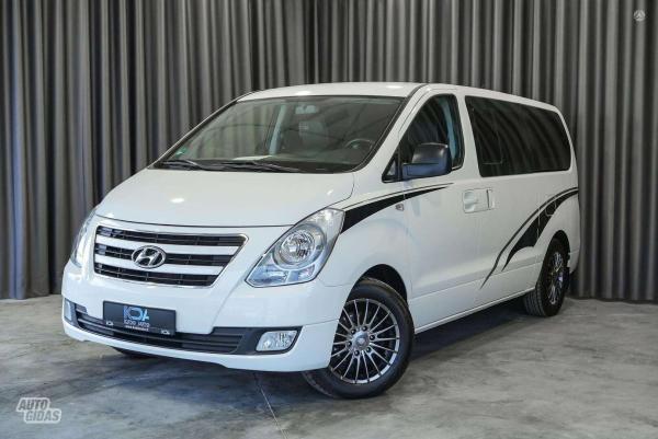 White Hyundai H1 2016 in Marijampole, with an engine capacity of 2.50 L and mileage of 133 thousand km for 13450 €, photo 5 on AUTOMOTO.COM.LV