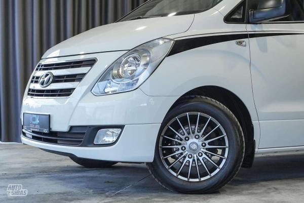 White Hyundai H1 2016 in Marijampole, with an engine capacity of 2.50 L and mileage of 133 thousand km for 13450 €, photo 6 on AUTOMOTO.COM.LV