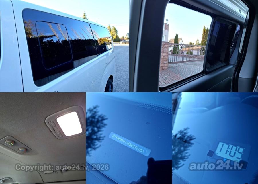 Balts Hyundai H1 2011 Tallina, ar dzinēja tilpumu 2.50 L un nobraukumu 260 tūkst. km par 7900 €, foto 22 vietnē AUTOMOTO.COM.LV