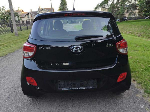 Melns Hyundai i10 2015 Panevēža, ar dzinēja tilpumu 1.00 L un nobraukumu 166 tūkst. km par 3600 €, foto 1 vietnē AUTOMOTO.COM.LV