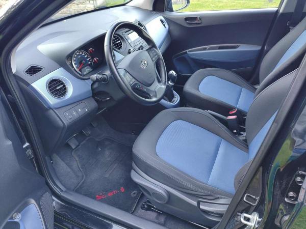 Melns Hyundai i10 2015 Panevēža, ar dzinēja tilpumu 1.00 L un nobraukumu 166 tūkst. km par 3600 €, foto 3 vietnē AUTOMOTO.COM.LV