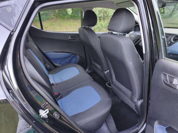 Melns Hyundai i10 2015 Panevēža, ar dzinēja tilpumu 1.00 L un nobraukumu 166 tūkst. km par 3600 €, foto 5 vietnē AUTOMOTO.COM.LV