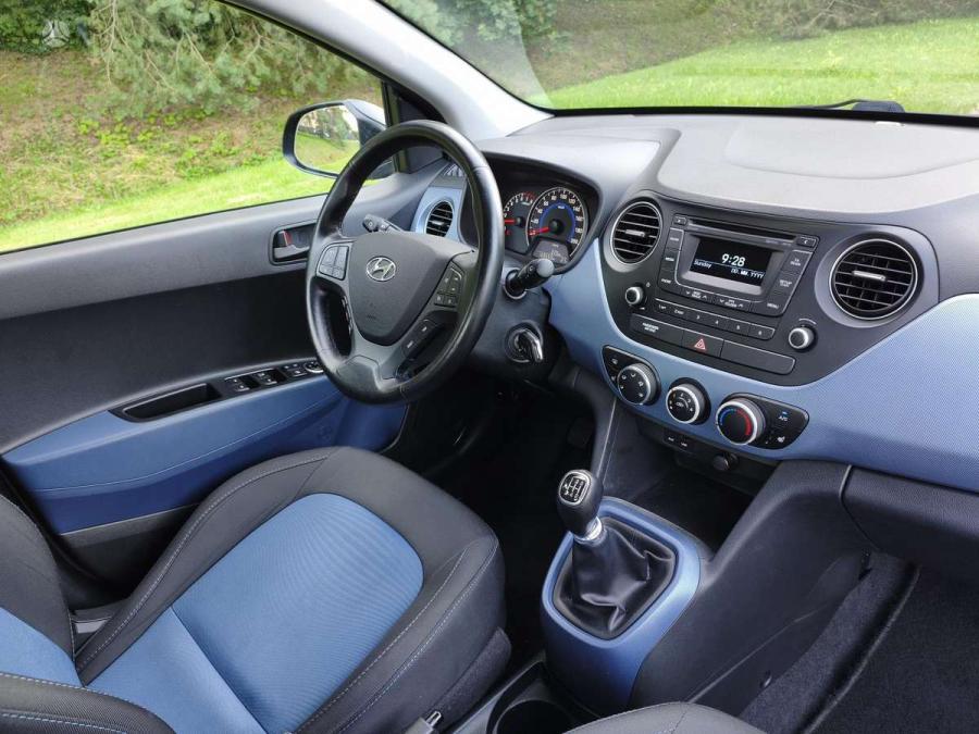 Melns Hyundai i10 2015 Panevēža, ar dzinēja tilpumu 1.00 L un nobraukumu 166 tūkst. km par 3600 €, foto 9 vietnē AUTOMOTO.COM.LV
