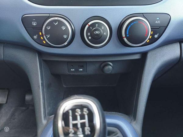 Melns Hyundai i10 2015 Panevēža, ar dzinēja tilpumu 1.00 L un nobraukumu 166 tūkst. km par 3600 €, foto 10 vietnē AUTOMOTO.COM.LV
