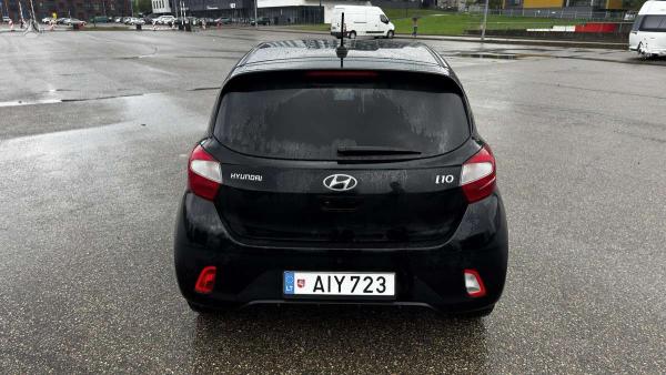 Melns Hyundai i10 2021 Viļņa, ar dzinēja tilpumu 1.00 L un nobraukumu 47 tūkst. km par 9650 €, foto 8 vietnē AUTOMOTO.COM.LV