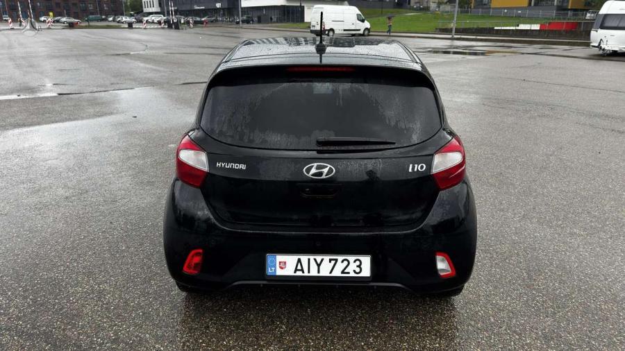 Melns Hyundai i10 2021 Viļņa, ar dzinēja tilpumu 1.00 L un nobraukumu 47 tūkst. km par 9650 €, foto 9 vietnē AUTOMOTO.COM.LV