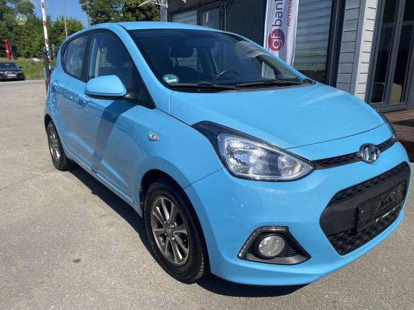 Zils Hyundai i10 2014 Klaipėda, ar dzinēja tilpumu 1.00 L un nobraukumu 84 tūkst. km par 3999 €, foto 1 vietnē AUTOMOTO.COM.LV