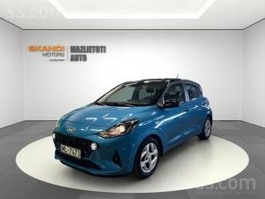Zils Hyundai i10 2020 Rīga, ar dzinēja tilpumu 1.00 L un nobraukumu 63 tūkst. km par 9490 €, foto  vietnē AUTOMOTO.COM.LV