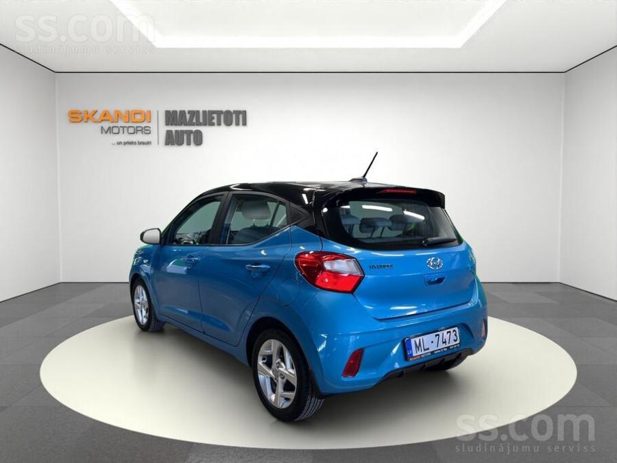 Zils Hyundai i10 2020 Rīga, ar dzinēja tilpumu 1.00 L un nobraukumu 63 tūkst. km par 9490 €, foto 5 vietnē AUTOMOTO.COM.LV
