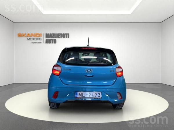 Zils Hyundai i10 2020 Rīga, ar dzinēja tilpumu 1.00 L un nobraukumu 63 tūkst. km par 9490 €, foto 5 vietnē AUTOMOTO.COM.LV