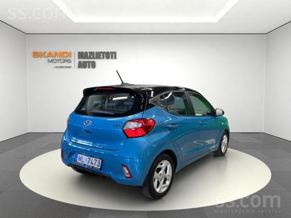 Zils Hyundai i10 2020 Rīga, ar dzinēja tilpumu 1.00 L un nobraukumu 63 tūkst. km par 9490 €, foto 6 vietnē AUTOMOTO.COM.LV