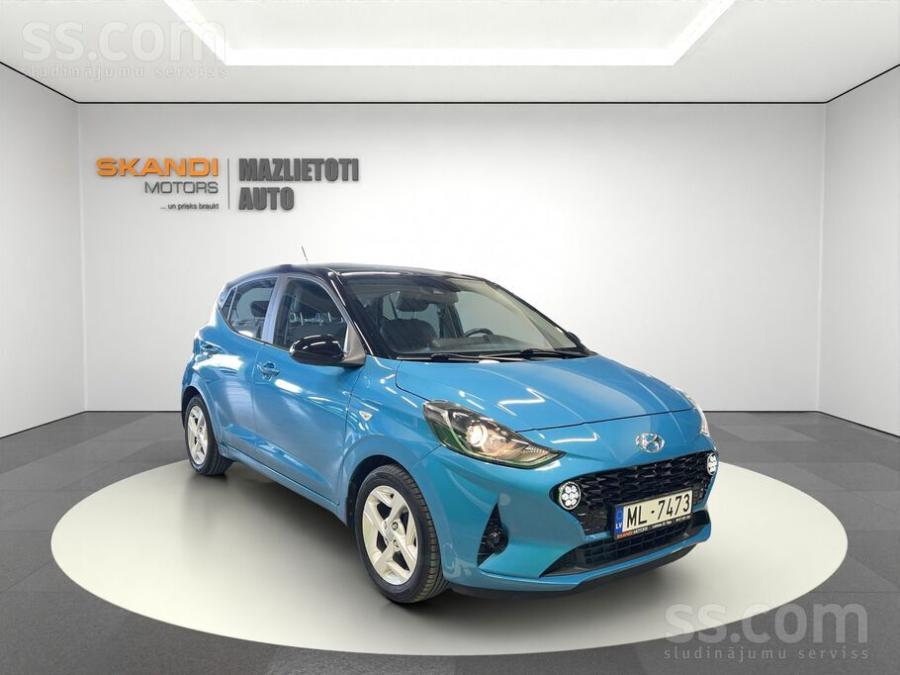 Zils Hyundai i10 2020 Rīga, ar dzinēja tilpumu 1.00 L un nobraukumu 63 tūkst. km par 9490 €, foto 9 vietnē AUTOMOTO.COM.LV