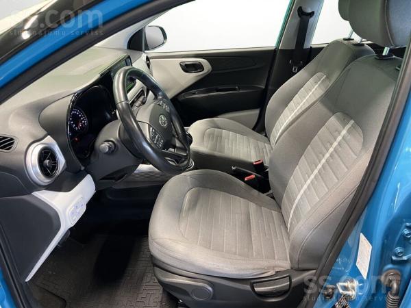 Zils Hyundai i10 2020 Rīga, ar dzinēja tilpumu 1.00 L un nobraukumu 63 tūkst. km par 9490 €, foto 9 vietnē AUTOMOTO.COM.LV