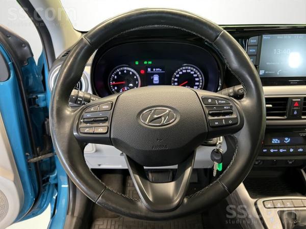 Zils Hyundai i10 2020 Rīga, ar dzinēja tilpumu 1.00 L un nobraukumu 63 tūkst. km par 9490 €, foto 10 vietnē AUTOMOTO.COM.LV