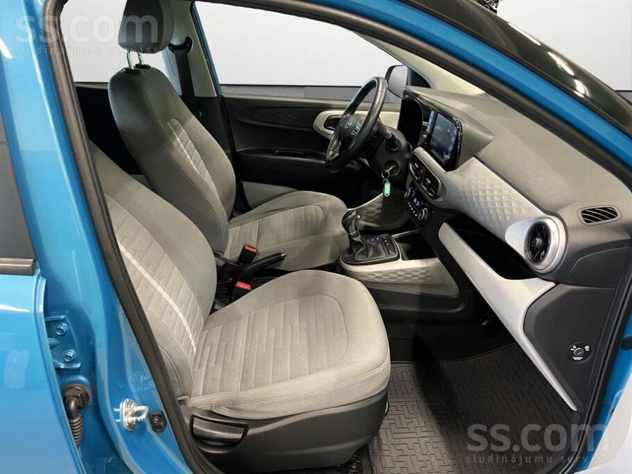 Zils Hyundai i10 2020 Rīga, ar dzinēja tilpumu 1.00 L un nobraukumu 63 tūkst. km par 9490 €, foto 17 vietnē AUTOMOTO.COM.LV