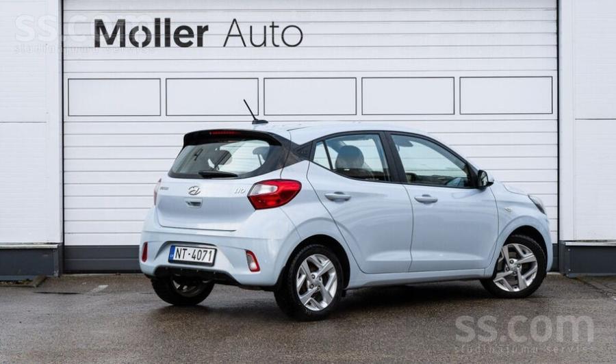 Zils Hyundai i10 2021 Rīga, ar dzinēja tilpumu 1.20 L un nobraukumu 65 tūkst. km par 10650 €, foto 3 vietnē AUTOMOTO.COM.LV