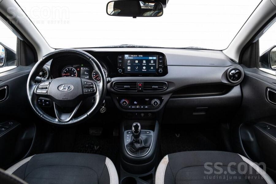 Zils Hyundai i10 2021 Rīga, ar dzinēja tilpumu 1.20 L un nobraukumu 65 tūkst. km par 10650 €, foto 8 vietnē AUTOMOTO.COM.LV
