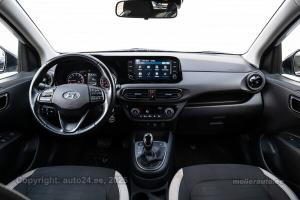 Blue Hyundai i10 2021 in Riga, with an engine capacity of 1.20 L and mileage of 65 thousand km for 10914 €, photo 8 on AUTOMOTO.COM.LV