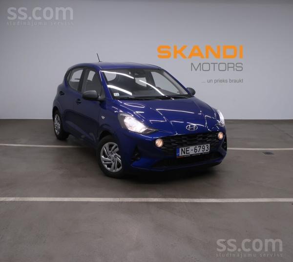 Zils Hyundai i10 2022 Rīga, ar dzinēja tilpumu 1.00 L un nobraukumu 44 tūkst. km par 9290 €, foto 3 vietnē AUTOMOTO.COM.LV