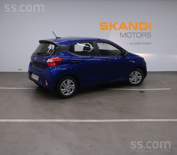 Zils Hyundai i10 2022 Rīga, ar dzinēja tilpumu 1.00 L un nobraukumu 44 tūkst. km par 9290 €, foto 4 vietnē AUTOMOTO.COM.LV