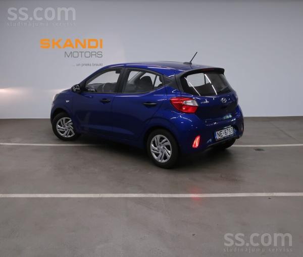 Zils Hyundai i10 2022 Rīga, ar dzinēja tilpumu 1.00 L un nobraukumu 44 tūkst. km par 9290 €, foto 6 vietnē AUTOMOTO.COM.LV