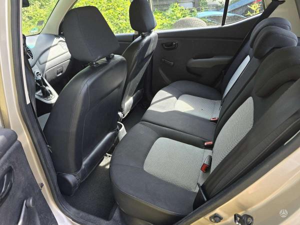 Brūns Hyundai i10 2009 Marijampole, ar dzinēja tilpumu 1.25 L un nobraukumu 199 tūkst. km par 1600 €, foto 10 vietnē AUTOMOTO.COM.LV