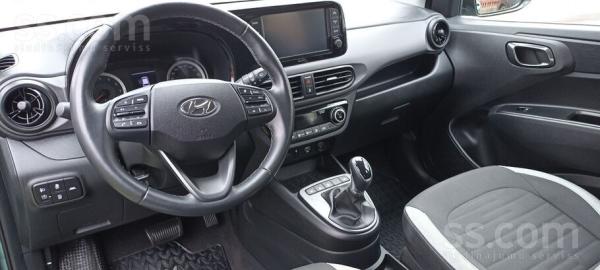 Zaļš Hyundai i10 2022 Rīga, ar dzinēja tilpumu 1.20 L un nobraukumu 6 tūkst. km par 11700 €, foto 6 vietnē AUTOMOTO.COM.LV